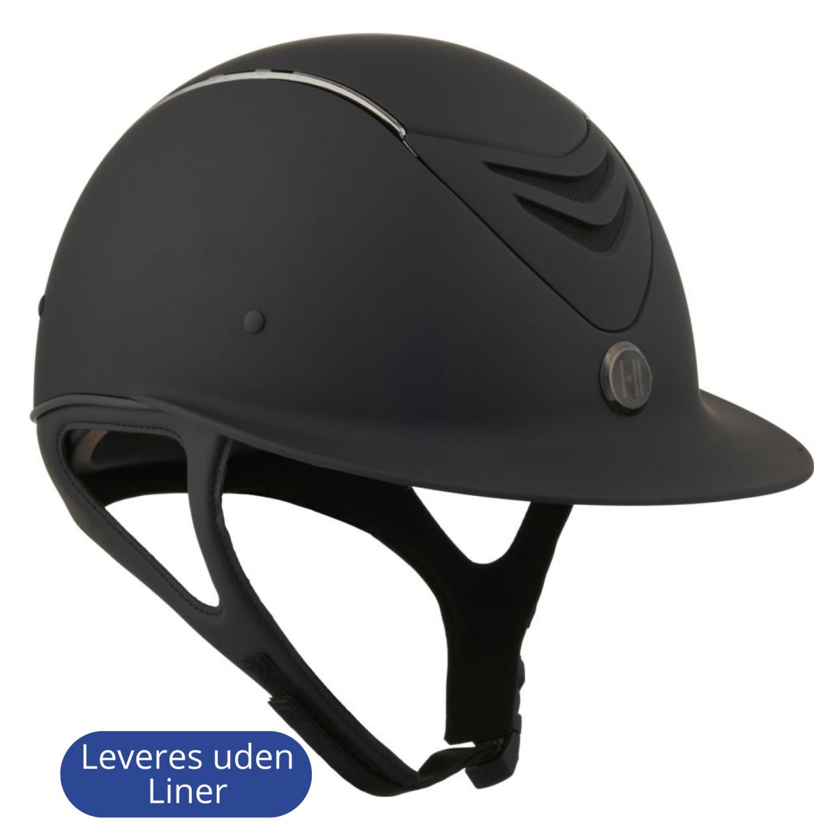 OneK Avance Mat Chrome rails - Ridehjelm - www.horsepoint.dk